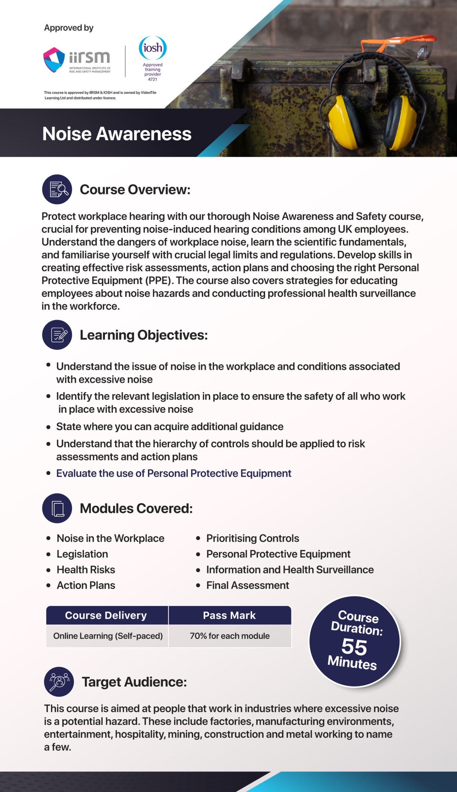 Noise Awareness - Online Certification Courses